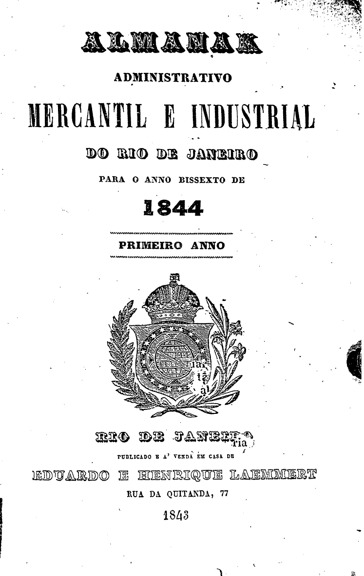 ALMANAK 1844,ALMANAK PAGE II