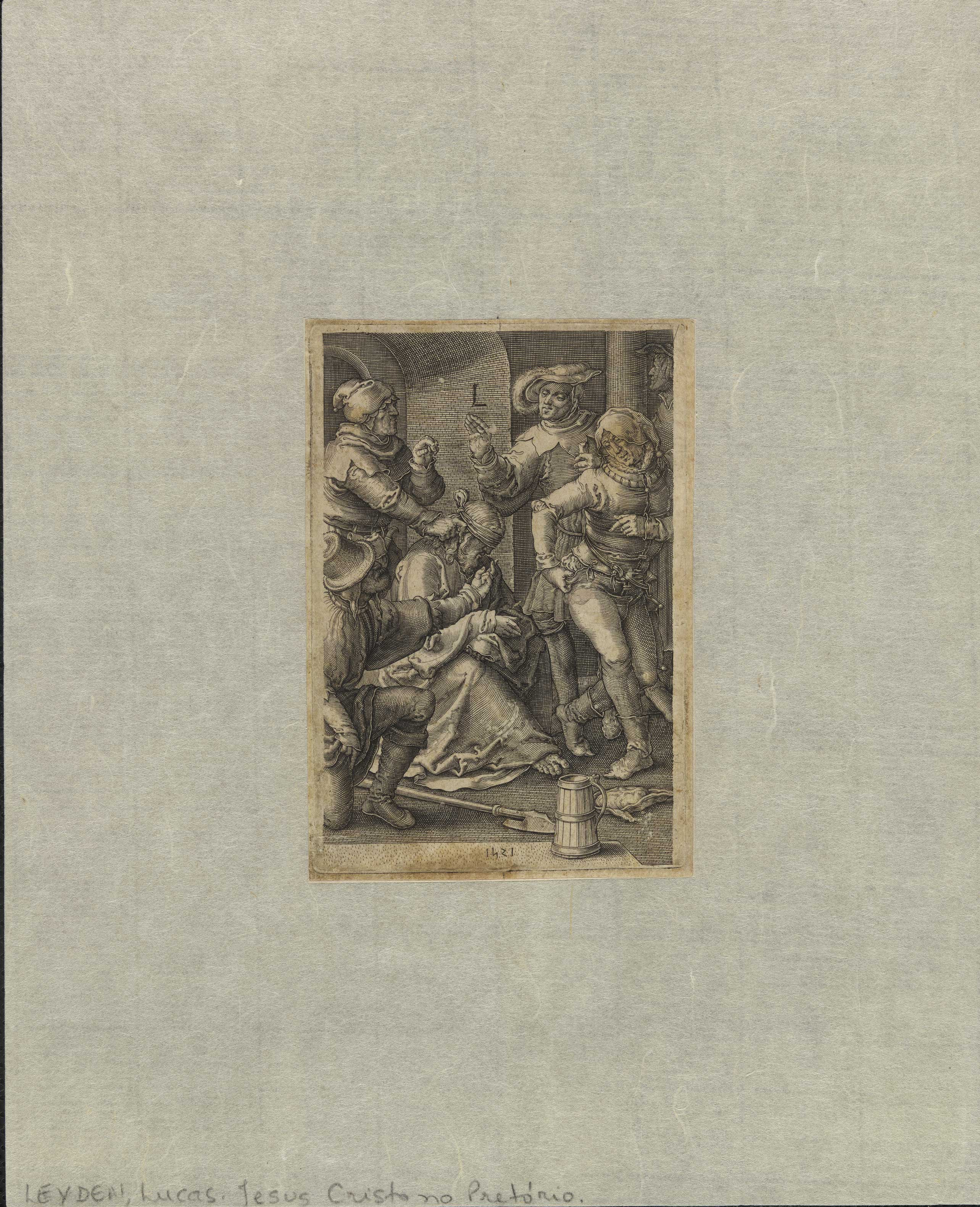 [Jesus Cristo ultrajado no Pretório]